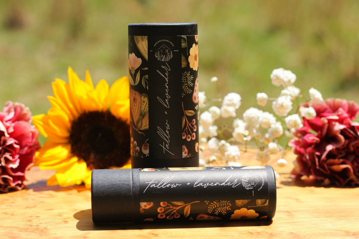 Organic Tallow + Lavender Tube by OrganicDarlings